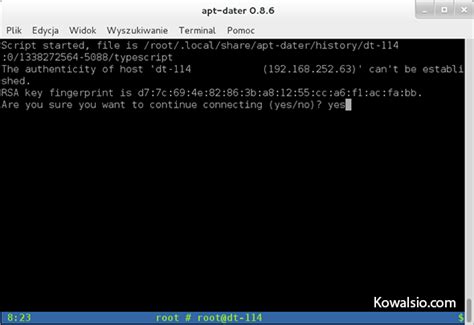 debian i apt dater czyli aktualizacje pod kontrolą