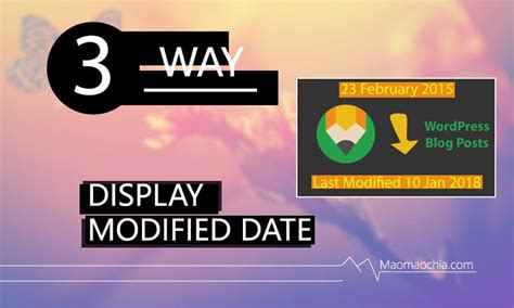 How To Display Last Updated Date Posts In Wordpress Step By Step Wordpressbeginners