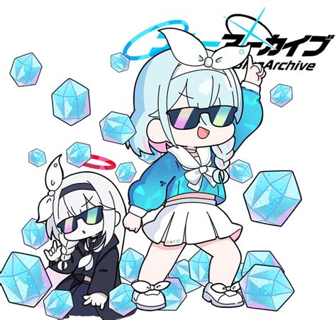 Arona And Plana Blue Archive Drawn By Nyaru Nyaru Danbooru