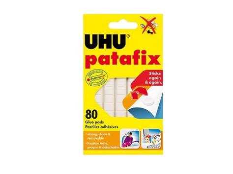 Uhu Patafix Glue Pads Pack Of 80 White