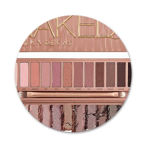 Badu Bg Грим Кутия за сенки за очи Значка Брошка Игла Аксесоари за дрехи Раница Декорация