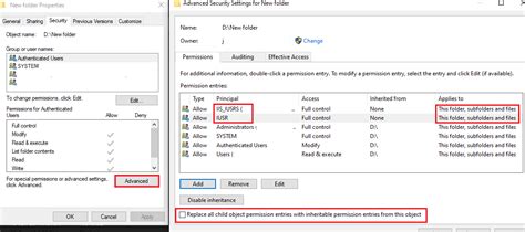 c access denied in iis stack overflow