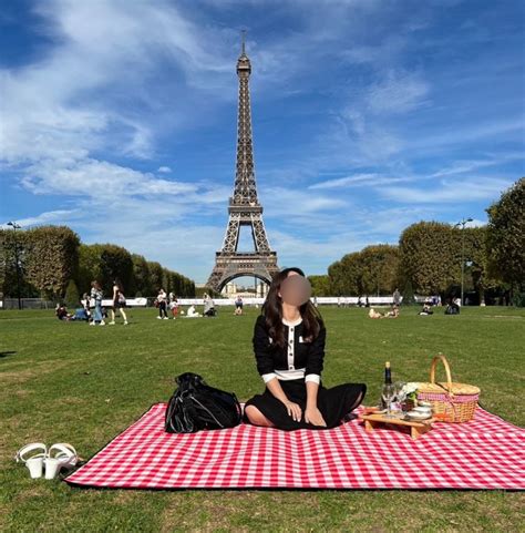 프랑스 여행기4 에펠탑 사진을 찍기 좋은 샹드마르스 공원 피크닉 파리 스냅사진 살펴보기~ 네이버 블로그