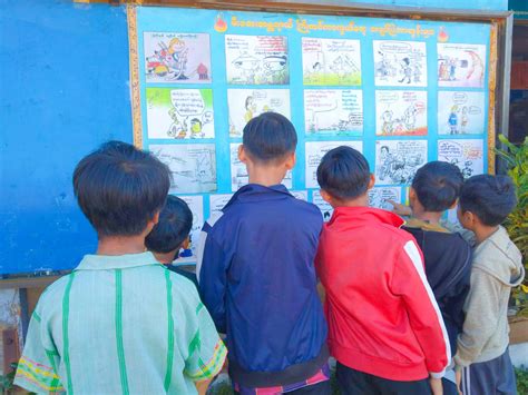 လိပ်သိုမြို့ ပြန်ကြားရေးနှင့်ပြည်သူ့ဆက်ဆံရေးဦးစီးဌာန၌ မီးဘေးအန္တရာယ် ကြိုတင်ကာကွယ်ရေး အသိပညာပေး