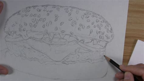 How To Draw A Hamburger With A Tempting Look Let S Draw Today