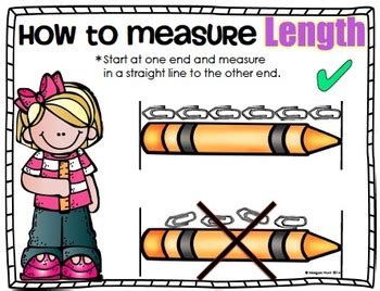 Measurement Mania Using Non Standard Units To Measure Length By Morgan Hunt