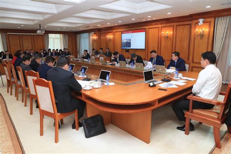 ЗАСГИЙН ГАЗАР Агаарын бохирдлыг бууруулах зарим арга хэмжээний талаар хэлэлцэж байна