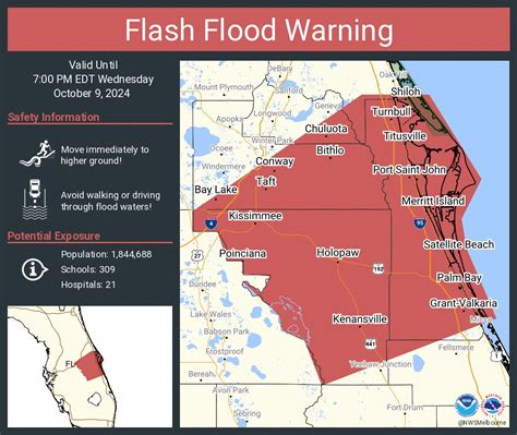 Melbourne Florida Flood Map