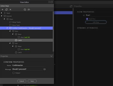 order of execution in client side flow need help wappler community