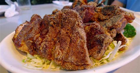 The Chew Potato Chip Pork Chops Escarole With Corn Beans