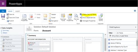 Restricting Access To A Form In Dynamics 365 Through Security Roles