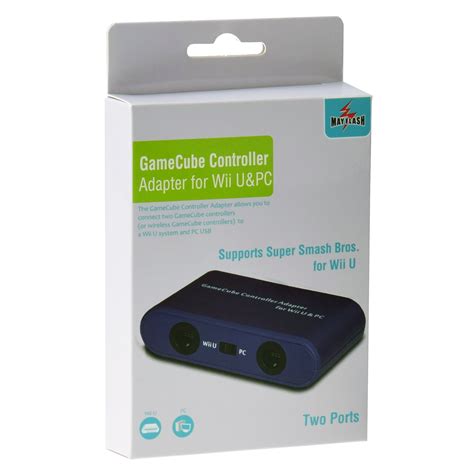 Gamecube Controller Adapter For Wii U And Pc 2 Ports