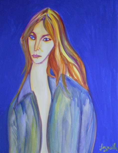 Peinture Portrait De Jeune Fille