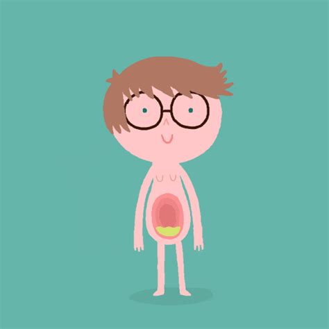 Funny Stomach Ache Cartoon