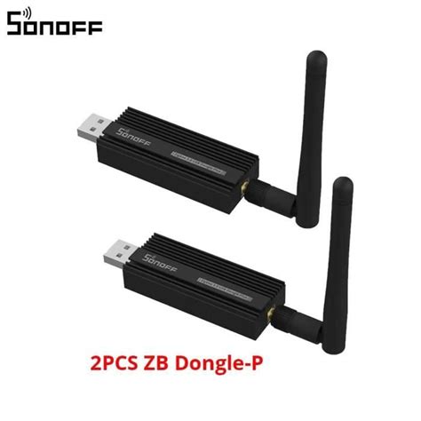 Sonoff Zb Dongle Plus Usb Zigbee Gateway Analyzer 2mqtt Wild Capture Avec Antenne Nous Mêmes