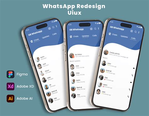Whatsapp Redesign Uiux Behance