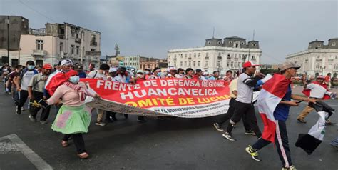Las Protestas Se Mantienen En Lima Con Nuevas Marchas Noticias