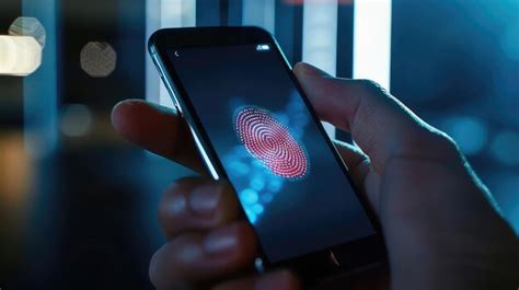 Premium Photo Fingerprint Authentication Technology Ensuring Secure