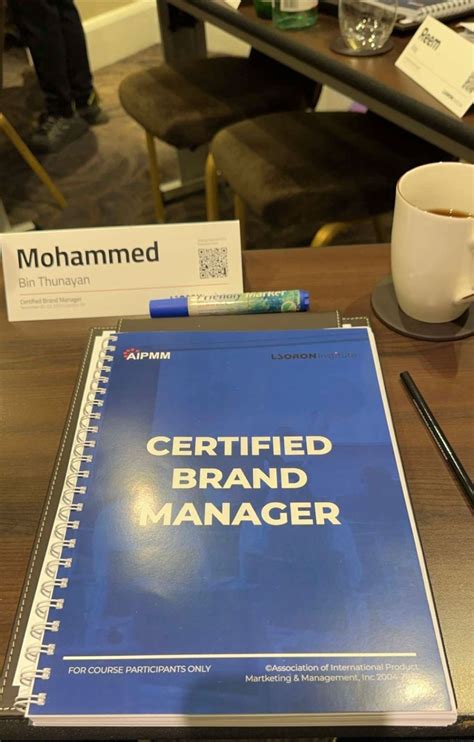 Mohammed Bin Thunayan On Linkedin Certifiedbrandmanager