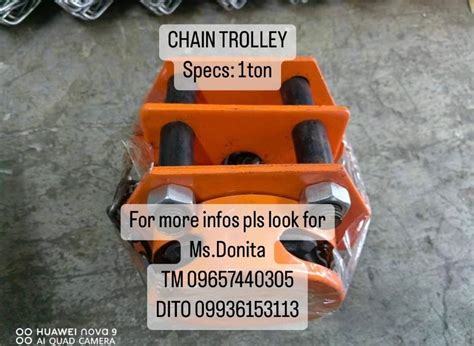 Chain Trolley Commercial And Industrial Industrial Equipment On Carousell