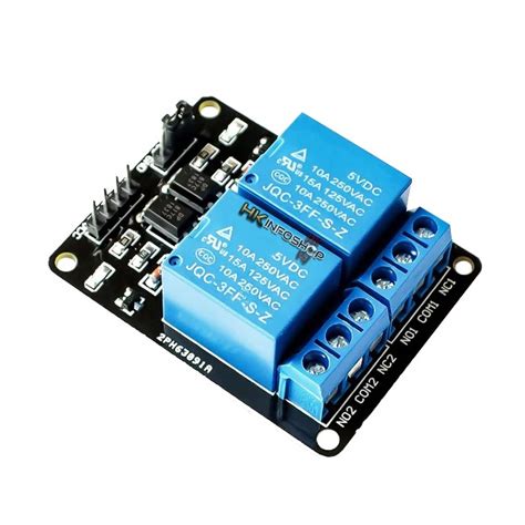 Módulo Relé 5v Dual Canal Arduino Shopee Brasil
