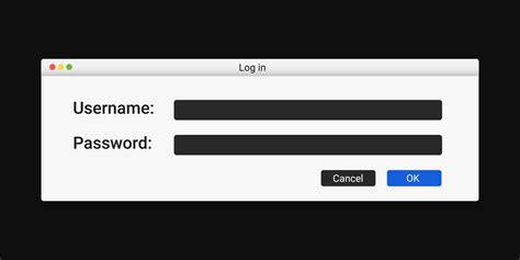 Modern Registration Window On Screen Password Panel For Sign Up