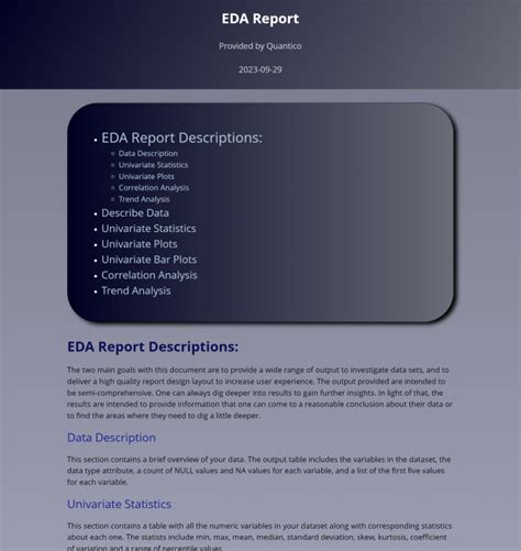 Automating Eda With Quantico