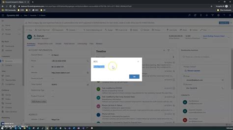 Dynamics 365 Ce Pcf Button Control Youtube