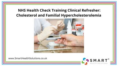 Cholesterol Hypercholesterolemia Smart Health Solutions