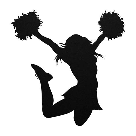 Cheerleader Cheer Vinyl Decal Car Window Wall Bumper Sticker Any Size Ebay Cheer Cheer