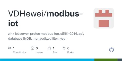 Github Vdheweimodbus Iot Zinx Iot Server Protoc Modbus Tcp Sl561