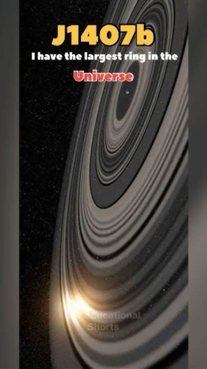 Most Beautiful Rings In The Universe J1407b Rings Youtube