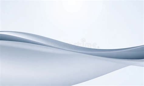 Elegant White Gradient Animation With Subtle Waves Designed For Professional Presentations Stock