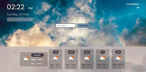 Ipsita Dutta On Linkedin Webdevelopment Javascript Weatherapp Apis Frontenddevelopment