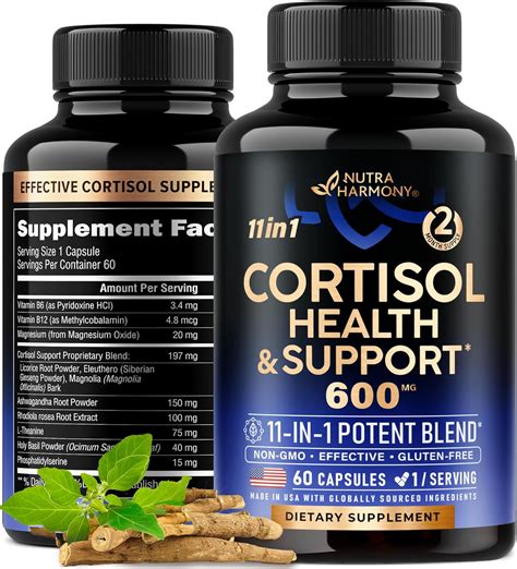 Cortisol Supplement 11 In 1 Hormone Balance For Women Nutraharmony