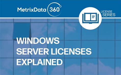 Windows Server Licensing Explained MetrixData 360