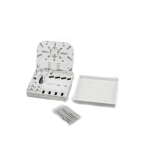 4 Port Indoor Wall Mounted Fiber Optic Wall Socket