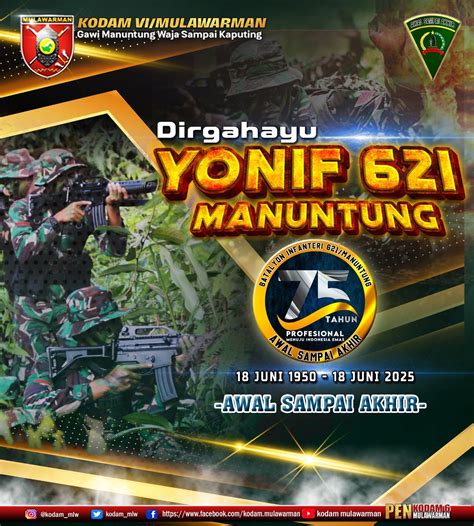 Kodam Vimulawarman Keluarga Besar Kodam Vimulawarman Mengucapkan