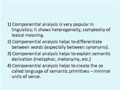 The Semantic Structure Of English Words Plan