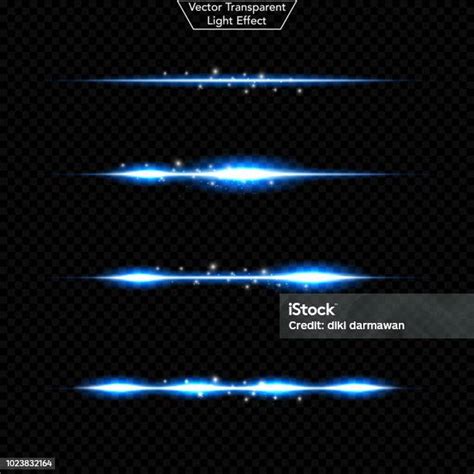 빛나는 조명 효과의 집합입니다 현실적인 렌즈와 반짝 빛입니다 블랙 투명 한 배경에 고립 반짝와 스타 버스트입니다 벡터 일러스트