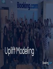 Uplift Modeling Estimating Treatment Effects Using Machine Course Hero