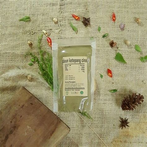 Daun Ketepeng Cina Bubuk 100 Gram Senna Alata Murni Jsr Lazada Indonesia