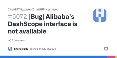 [bug] alibaba s dashscope interface is not available · issue 5072 · chatgptnextweb chatgpt next