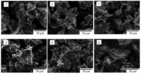 Sem Micrographs Of Dispersed Titanium Dioxide Samples Produced By Download High Resolution