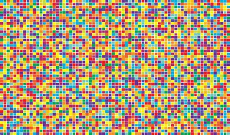 Random Mosaic Square Tiles Seamless Repeatable Cubism Pattern Texture