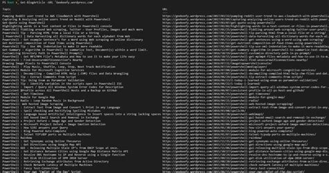 Automating “from The Blog Archives” Tweets Using Powershell Geekeefy