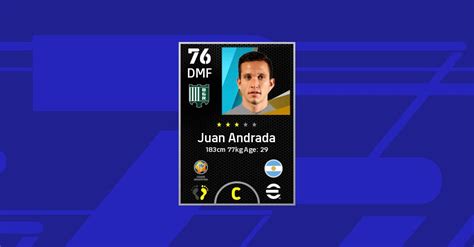 Juan Andrada Efootball Stats