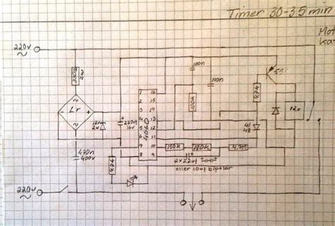 Timer Controlled Exhaust Fan Circuit Homemade Circuit Projects