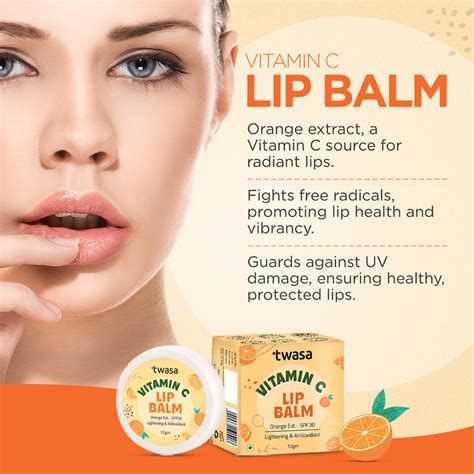 Best Vitamin C Lip Balm Nourishing Lip Balm With Vitamin C For Smooth