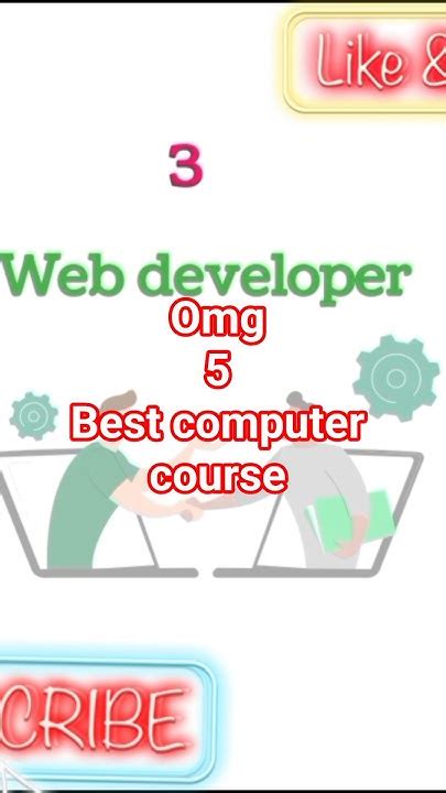 top 5 computer course 2025 💻⌨️🖱️ shorts youtube